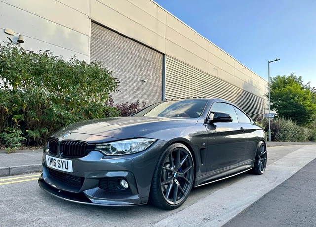 BMW 435D XDRIVE M Sport Automatic Coupe 4WD 4x4 Grey Red Leather ...