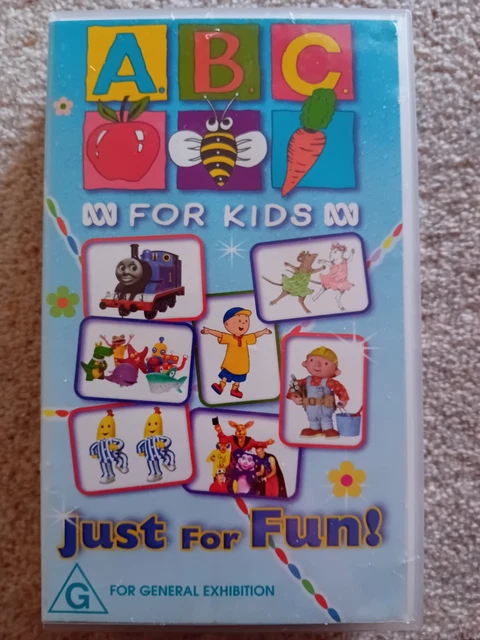 A.B.C FOR KIDS: Australian Children's Compilation VHS Video Thomas Tank ...