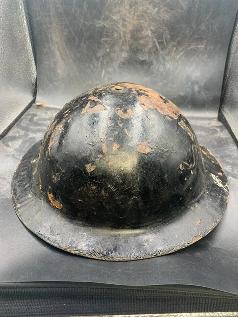 ORIGINAL WW2 BRITANNIQUE Mk2 Armée Casque & Doublure EUR 84,47 ...