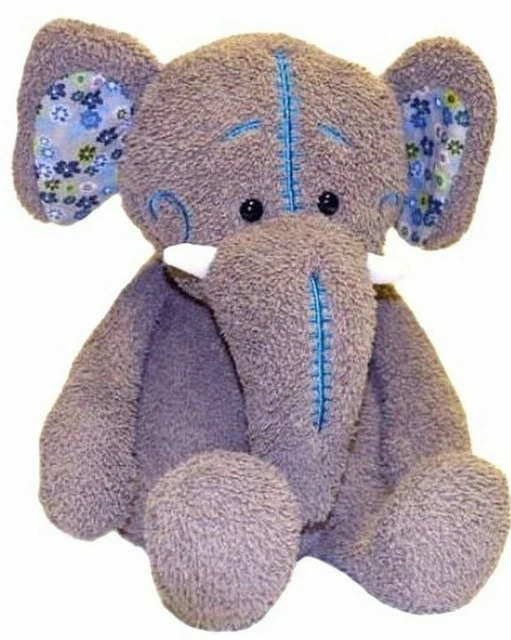 JOMANDA 23CM SUPER Plush SOFT TOY Ping the ELEPHANT Wild Animal Baby ...
