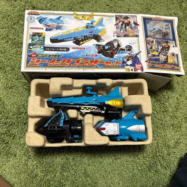 POWER RANGERS TENSOU Sentai Goseiger DX Seaick Brothers Set BANDAI Zord ...