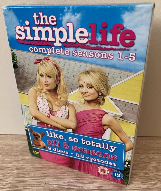 THE SIMPLE LIFE Complete Collection Series Seasons 1-5 Boxset DVD Paris ...