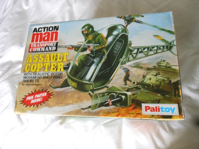ACTION MAN ASSAULT Copter Never Been Out Of The Box £515.00 - PicClick UK