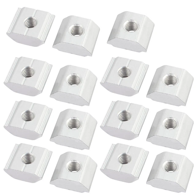 15pcs Aluminum Solar Panel Mounting Brackets Mid Clamp For Framed 8857