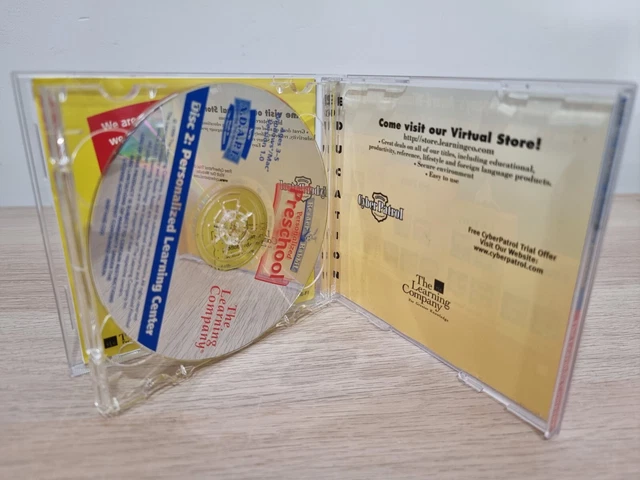 READER RABBIT PERSONALIZED Preschool 2 CD Set PC Game Educational ...