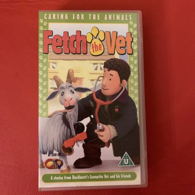 FETCH THE VET VHS VIDEO TAPE - FETCH TO THE RESCUE £24.99 - PicClick UK