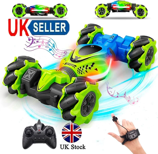 GESTURE RC STUNT Car 4WD Hand Control Stunt Car 2.4G Off-road Vehicle ...