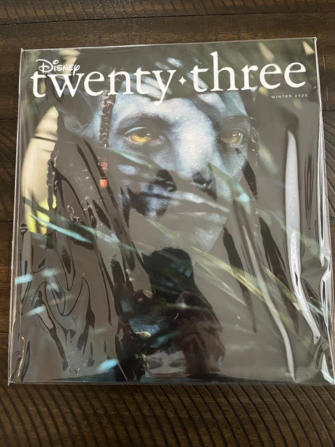 DISNEY D23 MAGAZINE Avatar The Way Of Water Winter 2022 Gold Member ...