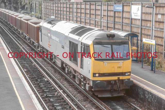 UK RAILWAY PHOTOGRAPH Of Class 60 60082. Rm60-760 £1.70 - PicClick UK