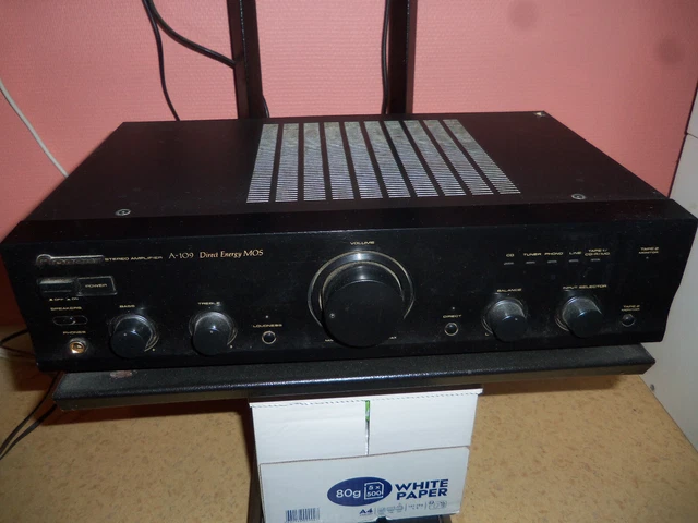 AMPLIFICATEUR PIONEER A-109 - 2 X 30W - COMME NEUF ! EUR 55,00 ...