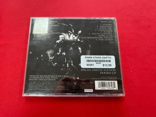 CHIMAIRA [BONUS CD] by Chimaira (CD, 2005) $12.95 - PicClick AU