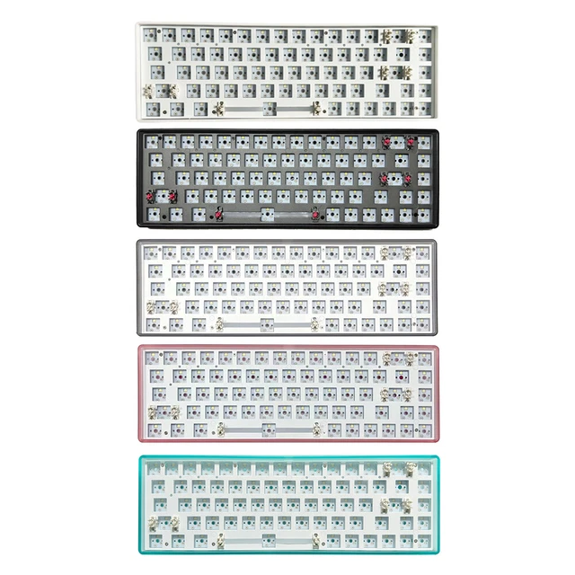 68 KEYS MECHANICAL Keyboard Axis Tester 3-mode Connection for Desktop ...