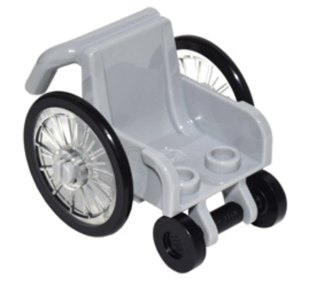 LEGO CITY WHEELCHAIR (Hospital Disabled Minifigure Chair) (NN5) £5.99 ...