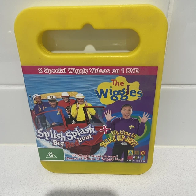 The Wiggles Splish Splash Big Red Boat Wake Up Jeff Reg 4 Dvd