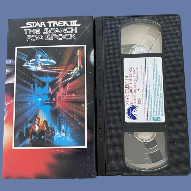 STAR TREK III: The Search for Spock (VHS Tape) Free Shipping! £6.59 ...