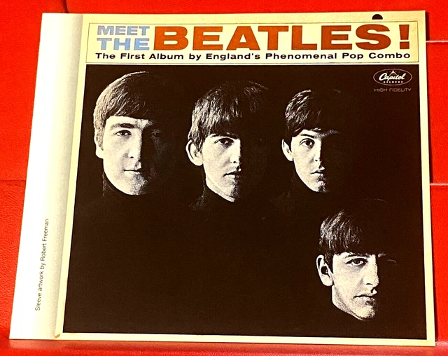 THE BEATLES MEET The Beatles Album Cover Art PICTURE / PRINT 5.5" x 5 ...