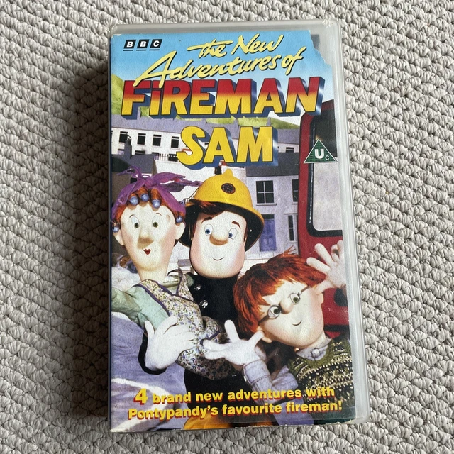 FIREMAN SAM - The New Adventures Of Fireman Sam VHS Video BBC £10.00 ...