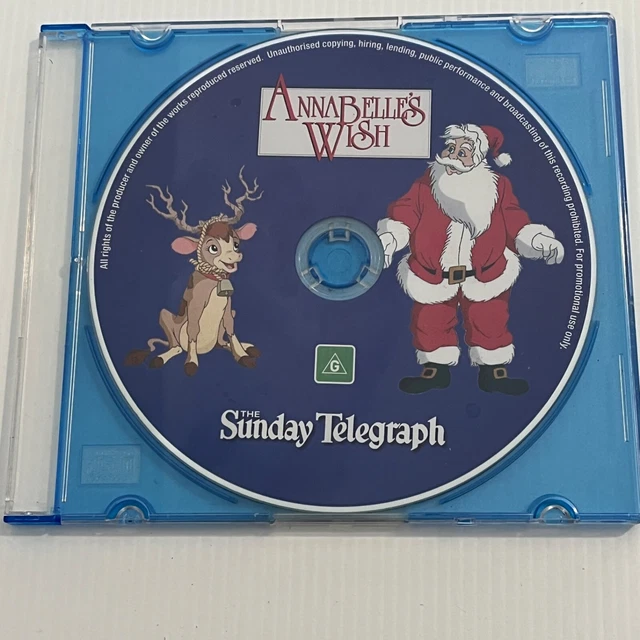 THE SUNDAY TELEGRAPH Annabelle's Wish Promo DVD Disc Only With New Case ...