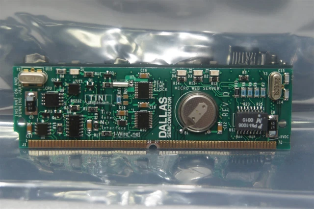 DSTINI1-1MG TINI BOARD 390,1mb SRAM, 72 PIN SIMM, Dallas Semiconductor ...