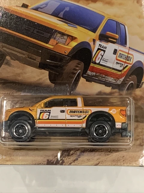 MATCHBOX FORD F-150 SVT Raptor Off-Road Rally 4/12 Diecast 1/64 scale ...