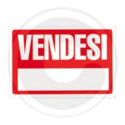 CARTELLO ETICHETTA TARGA segnaletica in pvc "vendesi" mm 300x200 EUR 8 ...