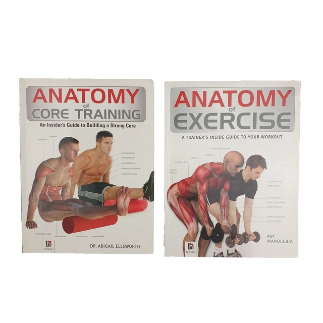 ANATOMY OF CORE Training & Anatomy Of Exercise Book Bundle x 2, PB 2009 ...