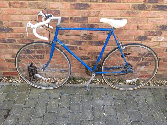 MENS 1970S 1980S RALEIGH 10 SPEED RACER RACING BIKE BARN FIND PROJECT ...