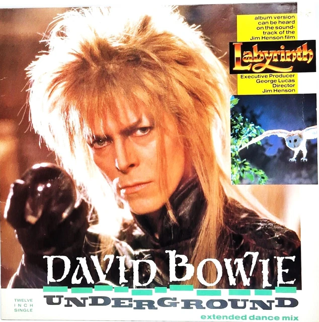 DAVID BOWIE - Underground (Extended Dance Mix) Maxi (VG+/VG+) '* EUR 21 ...