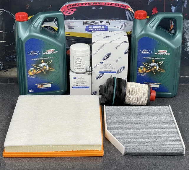 FORD TRANSIT 2.0 ECOBLUE FULL Service KIT *GENUINE FORD CASTROL OIL ...
