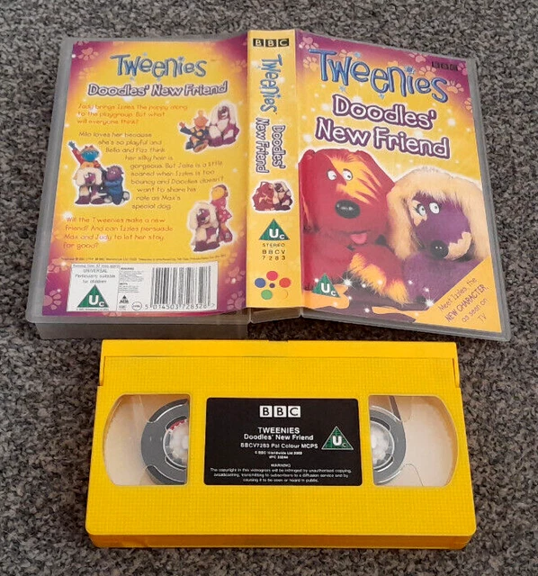 TWEENIES DOODLES'S NEW Friend Izzles Itv Judy Pal Vhs Video Kids ...