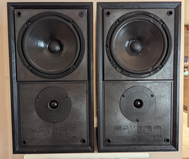 MISSION 700 LEADING Edge Hi-Fi Bookshelf Speakers Pair Black Ash £10.78 ...