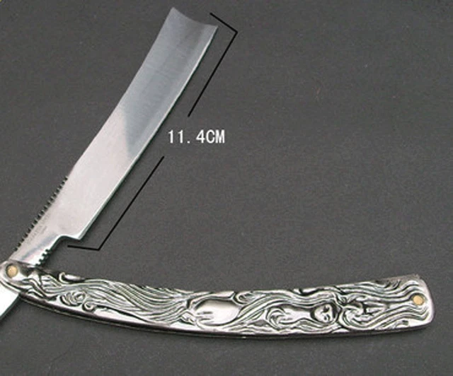 STRAIGHT RAZOR SWEENEY TODD HUGE 11.5" Blade Barber Pocket Knife ...