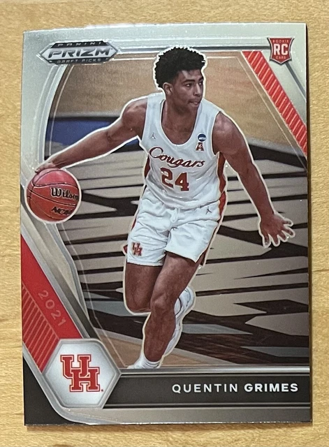 QUENTIN GRIMES RECRUE 2021-22 Panini Prizm Draft Picks #46 Houston ...