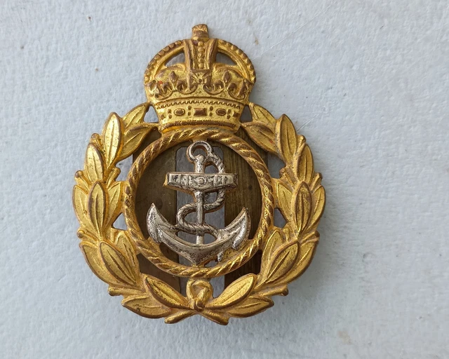 ROYAL NAVY CHIEF Petty Officer's Cap Badge WW2 £25.00 - PicClick UK