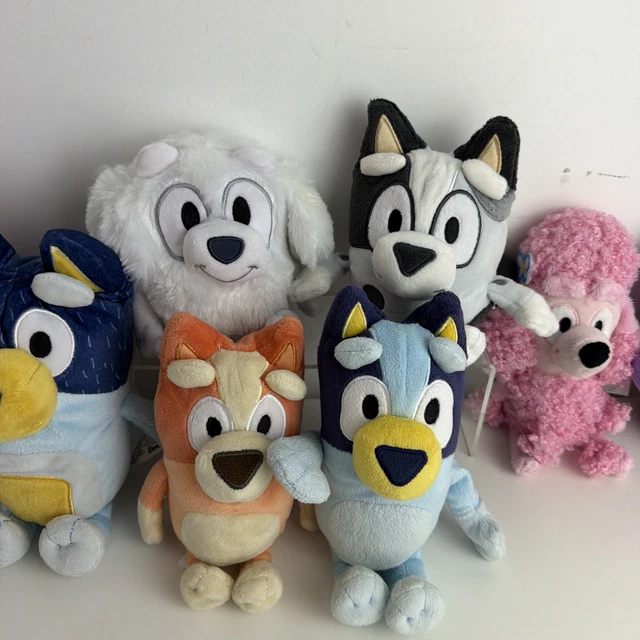 BLUEY AND BINGO Friends by Moose Toys plush set bundle £29.99 - PicClick UK