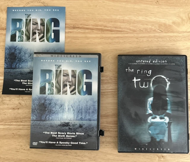 THE RING (WIDESCREEN) & The Ring 2 Two (Unrated)(DVD, 2003) Authentic ...