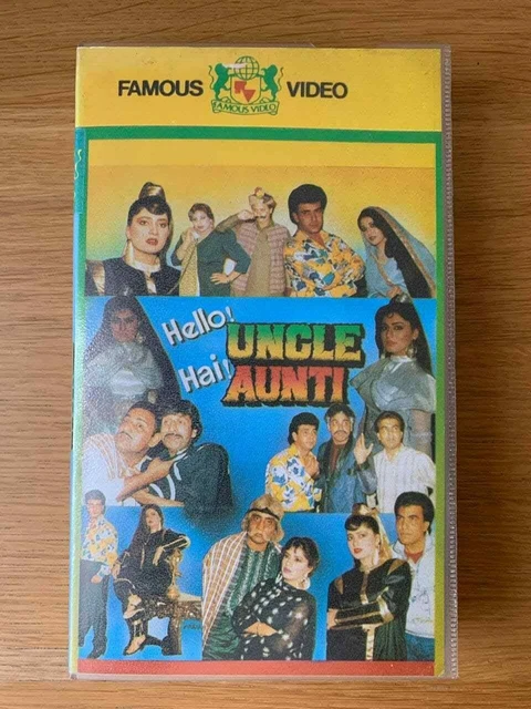 HELLO UNCLE HAI Aunti Pakistani Stage Show VHS Cassette Lollywood ...
