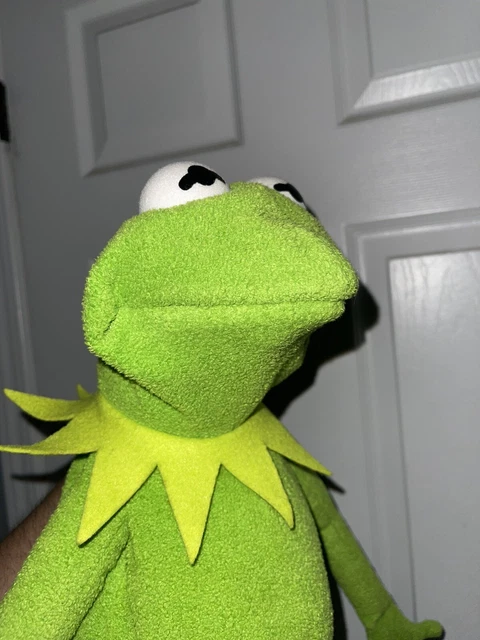 KERMIT THE FROG Puppet FULL BODY HAND PUPPET BENDY FINGERS PROFESSIONAL ...