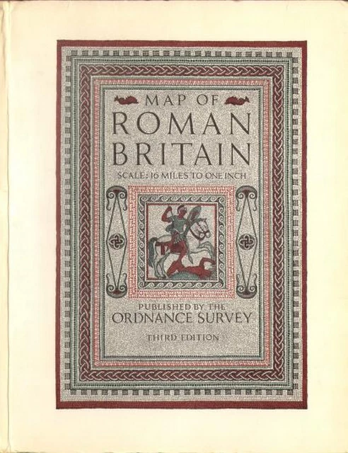 MAP OF ROMAN Britain. Ordnance Survey. 1978. £17.31 - PicClick UK
