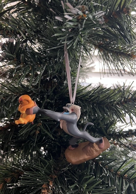 DISNEY RAFIKI & Simba From The Lion King Hanging Christmas Tree ...