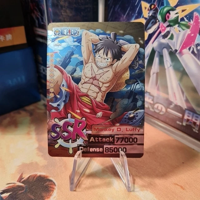 ONE PIECE TCG Card - Manga Anime Full Art - SSR HOLO - MONKEY D. LUFFY ...