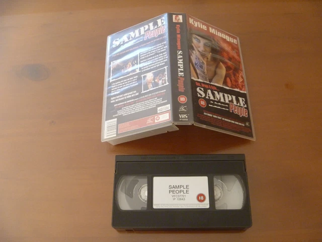 SAMPLE PEOPLE VHS Cassette Featuring Kylie Minogue 2002 $19.99 ...
