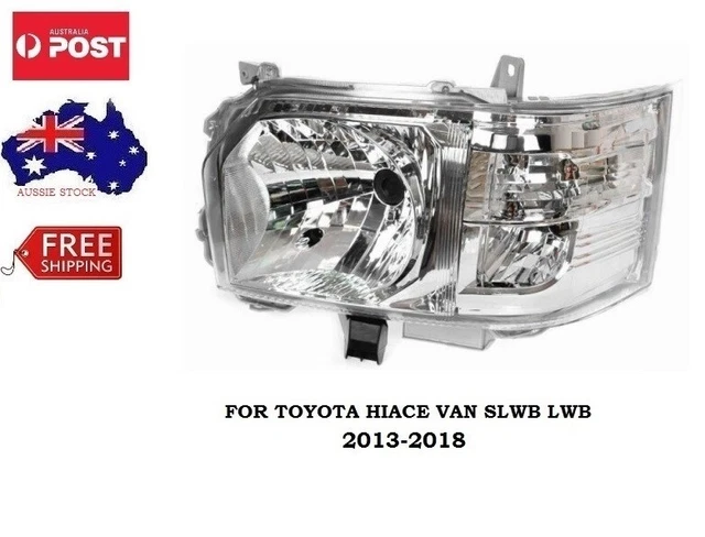 NEW LHS HEADLIGHT For Toyota Hiace Van Slwb Lwb 2013-2018 EUR 80,03 ...