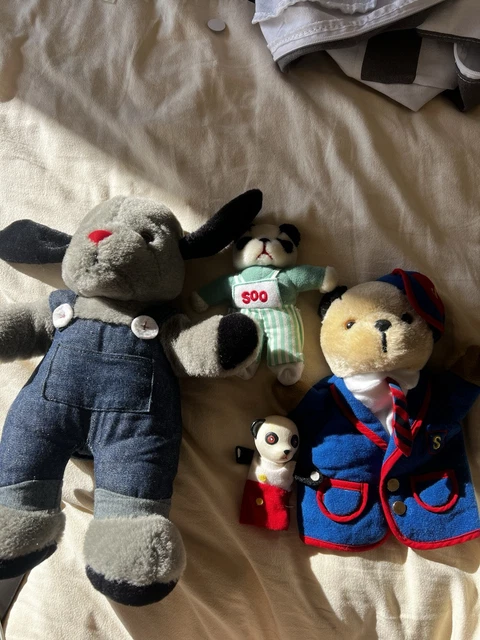 RARE VINTAGE SOOTY and Sweep Puppet Plush Toy Puppet - Patsy B ...