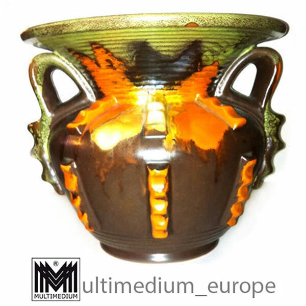 ART DECO 1930S Carstens Grafenroda ceramic vase Monika 1 ceramic ...