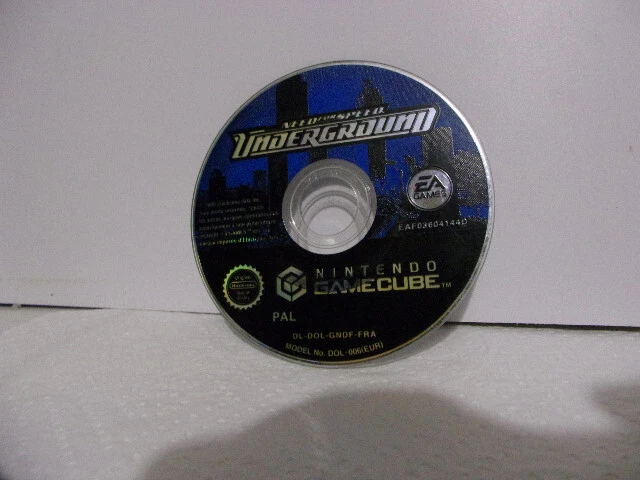 NEED FOR SPEED Underground 1 - Nintendo Gamecube cd seul EUR 6,90 ...