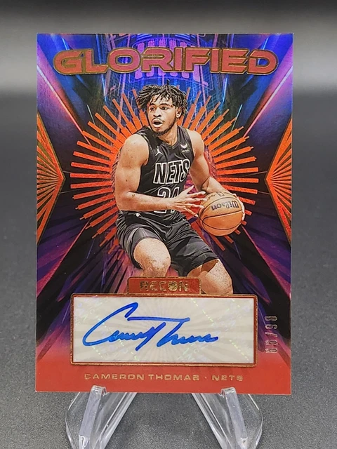 CAMERON CAM THOMAS 2023-24 Recon Glorified Signatures Auto Rouge /99 ...
