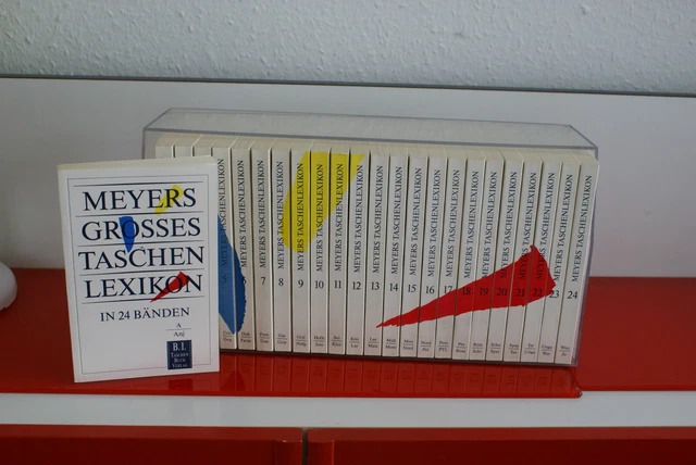 MEYERS GROSSES TASCHENLEXIKON Lexikon 24 Bände EUR 14,00 - PicClick DE