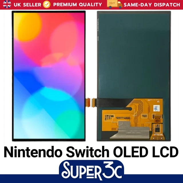 FOR NINTENDO SWITCH OLED LCD Screen Display Digitizer Assembly ...