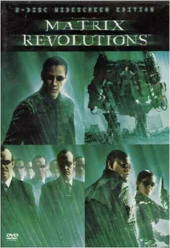 MATRIX REVOLUTIONS DVD Helmut Bakaitis - Kate Beahan - Keanu Reeves ...